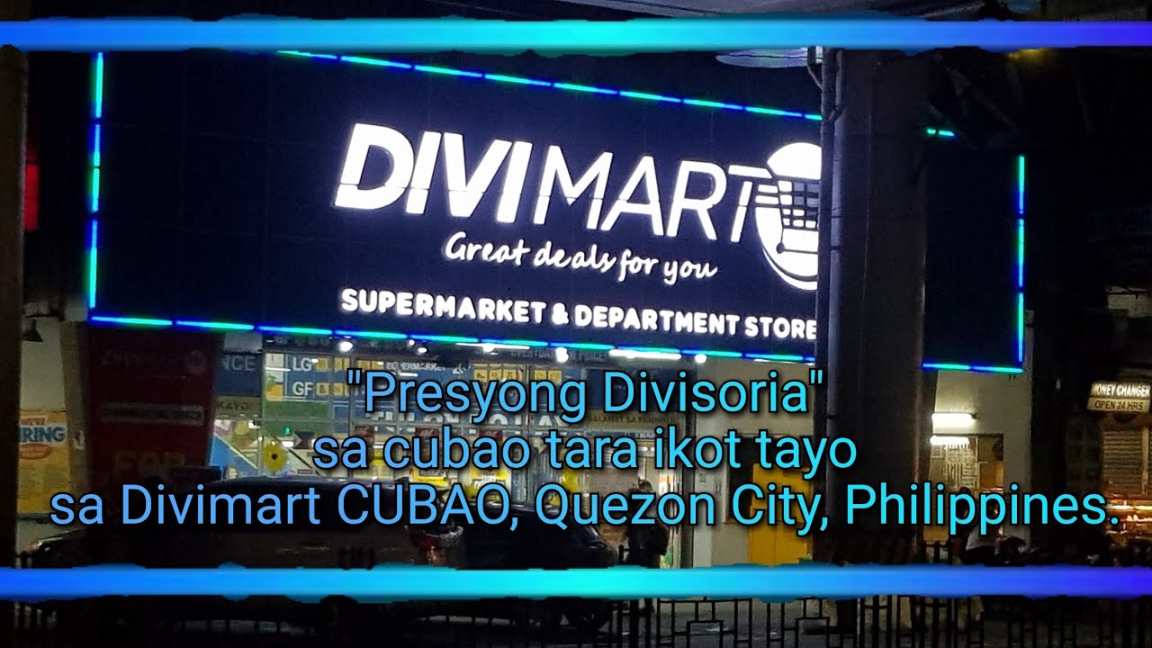 "Presyong Divisoria" Divimart walk thru Department str/Supermarket ...