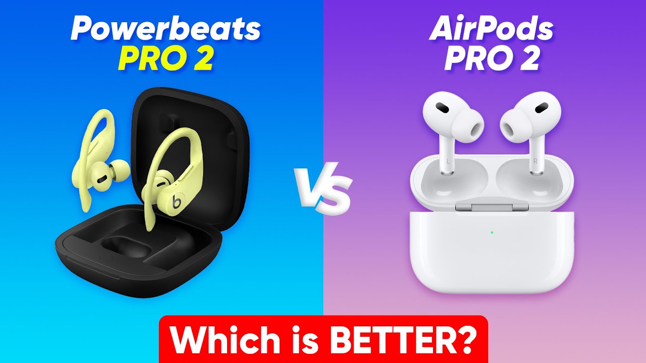 Beats Powerbeats Pro 2 vs AirPods Pro 2: Which is BETTER? - YouTube