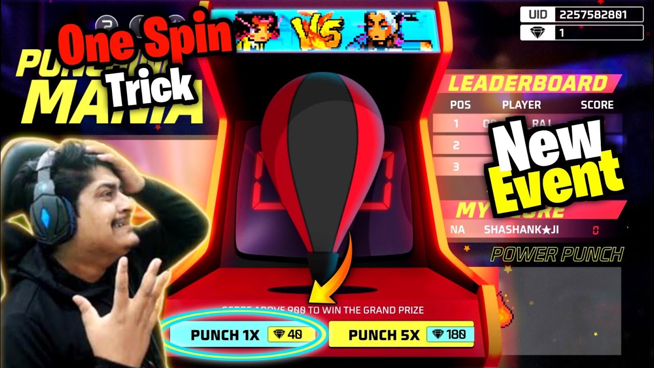 FREE FIRE NEW PUNCHING MANIA EVENT - FREE FIRE NEW EVENT !! TECHNO ...