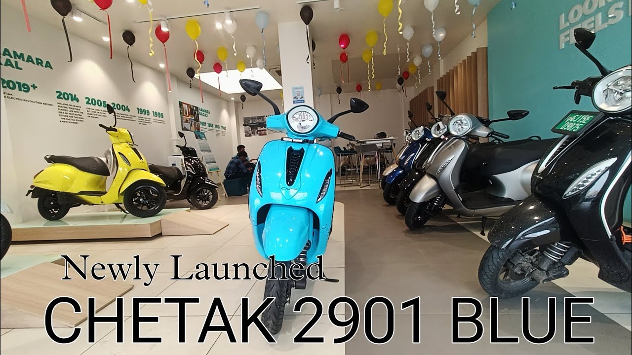 Newly Launched CHETAK 2901 Blue now Available in Vapi and Daman - YouTube