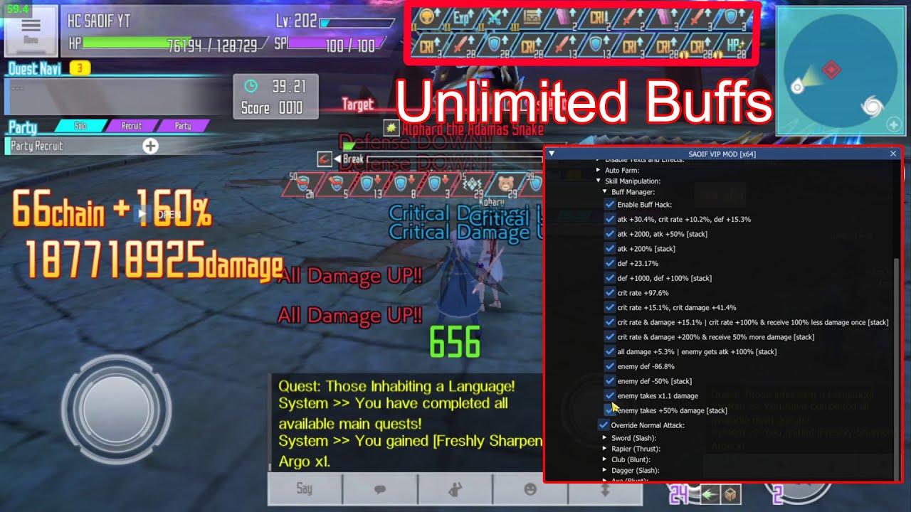 SAOIF VIP Mod Module 2.6 Showcase - YouTube