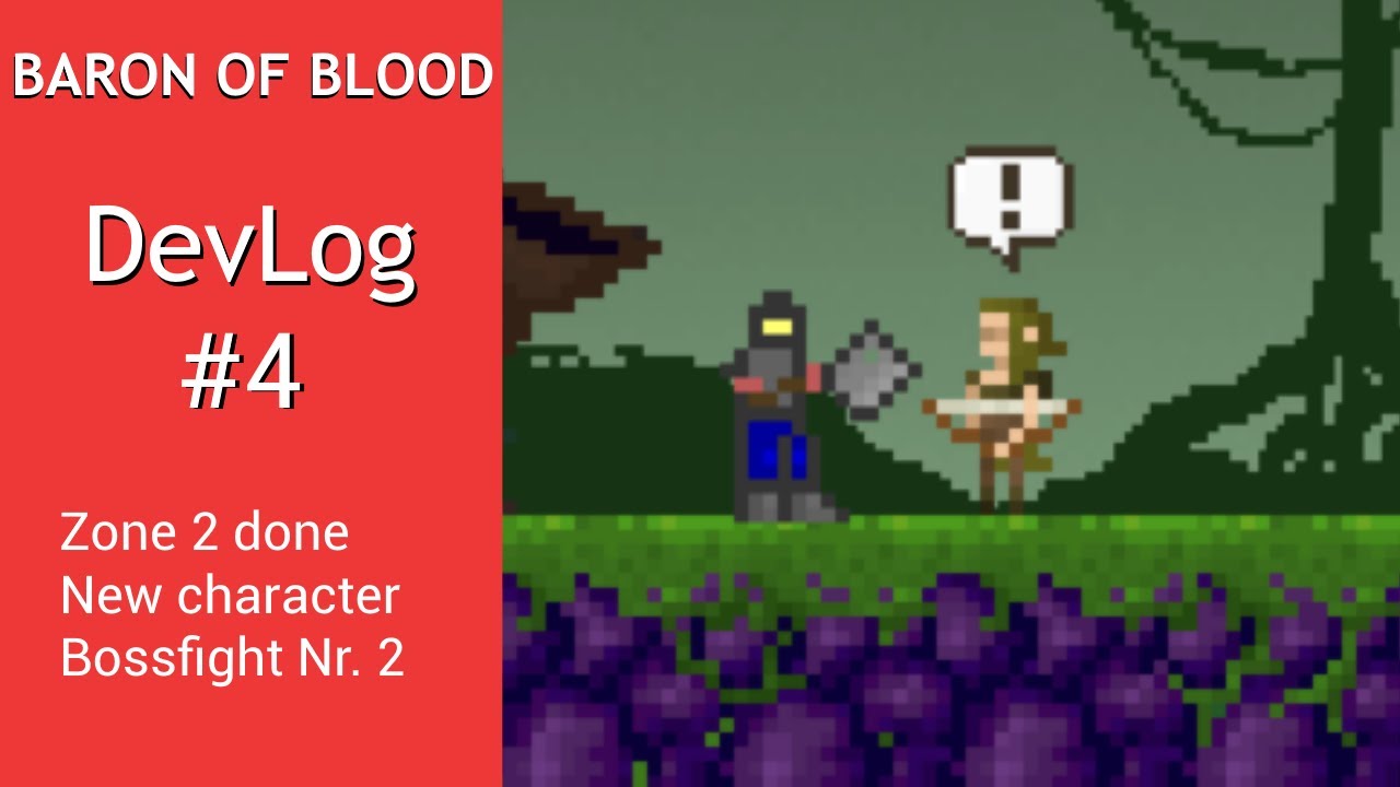 Zone 2 done, new Character, new Boss - Baron of Blood DevLog #4 - YouTube