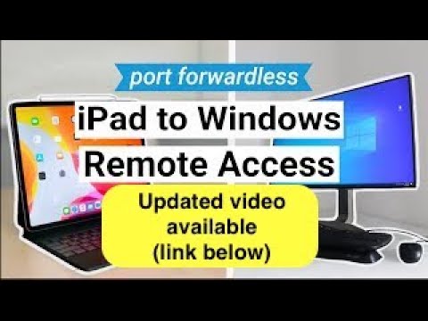 (UPDATED VIDEO in link below) How to: Remote Access to a Windows ...