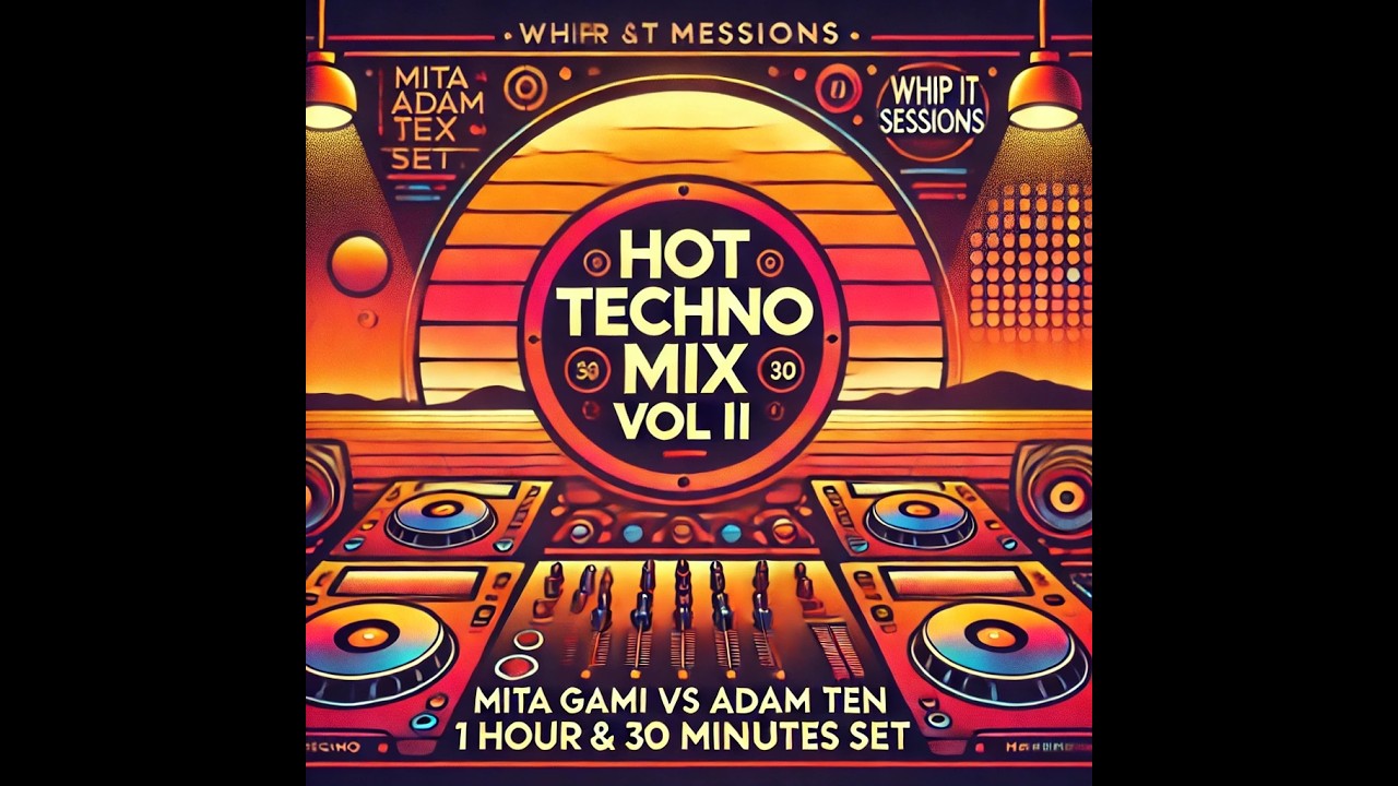 New Hot Techno Mix II 🚀 120 BPM 🎧 Dec 2024 ️ Whip It 040 - YouTube