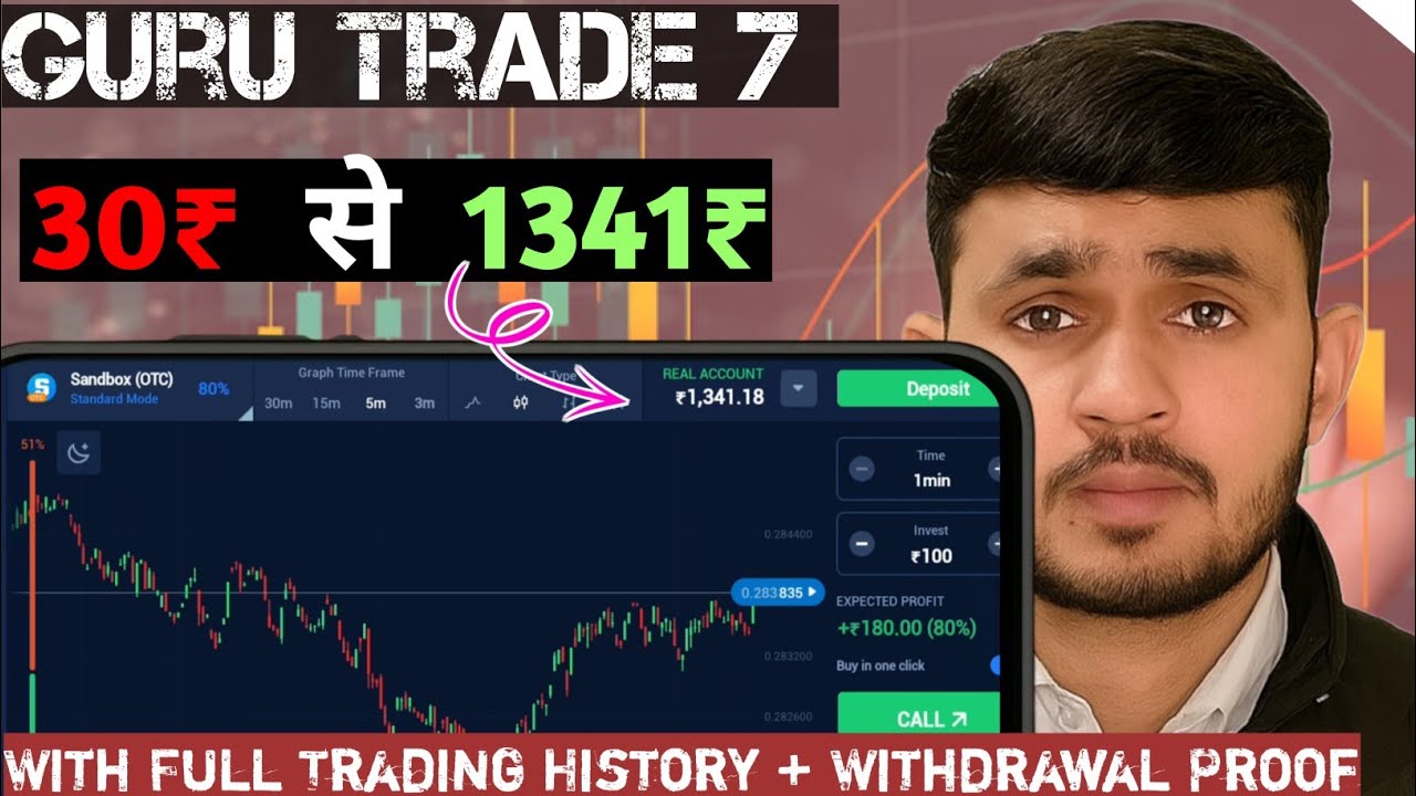 Guru Trade 7 par trading kaise sikhe | Trading kaise kare | best ...