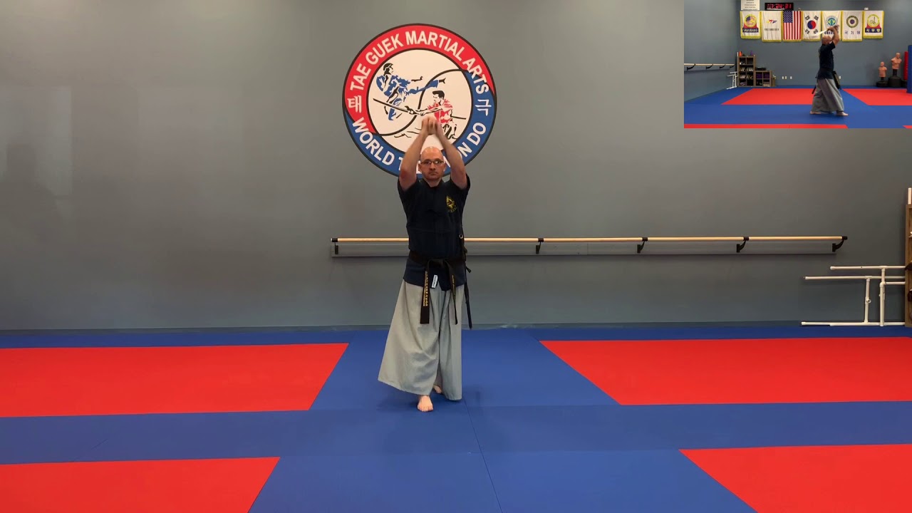 Haidong Gumdo Basic Movement - YouTube