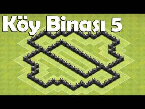 Clash of Clans - 5.Seviye Köy Binası Ganimet Düzeni