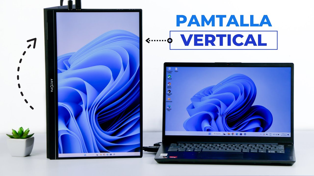 Cómo Voltear Pantalla en Windows 11 (Girar Monitor) - YouTube