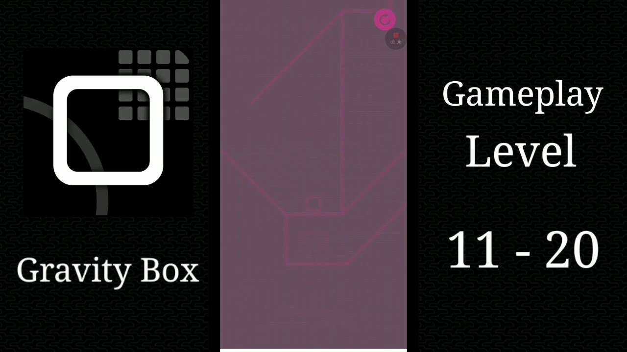 Gameplay Gravity Box / Level 11 - 20 - YouTube