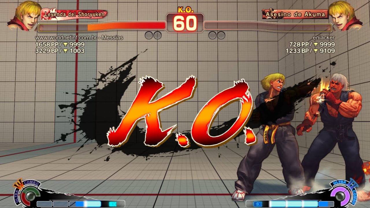 Ultra Street Fighter 4 - Online Ken Vs. Ken Lose - YouTube
