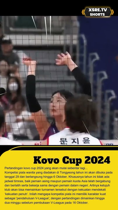 Pertandingan kovo cup 2024 yang akan mulai sebentar lagi... #volleyball #kovo분석 #kovovleague ...