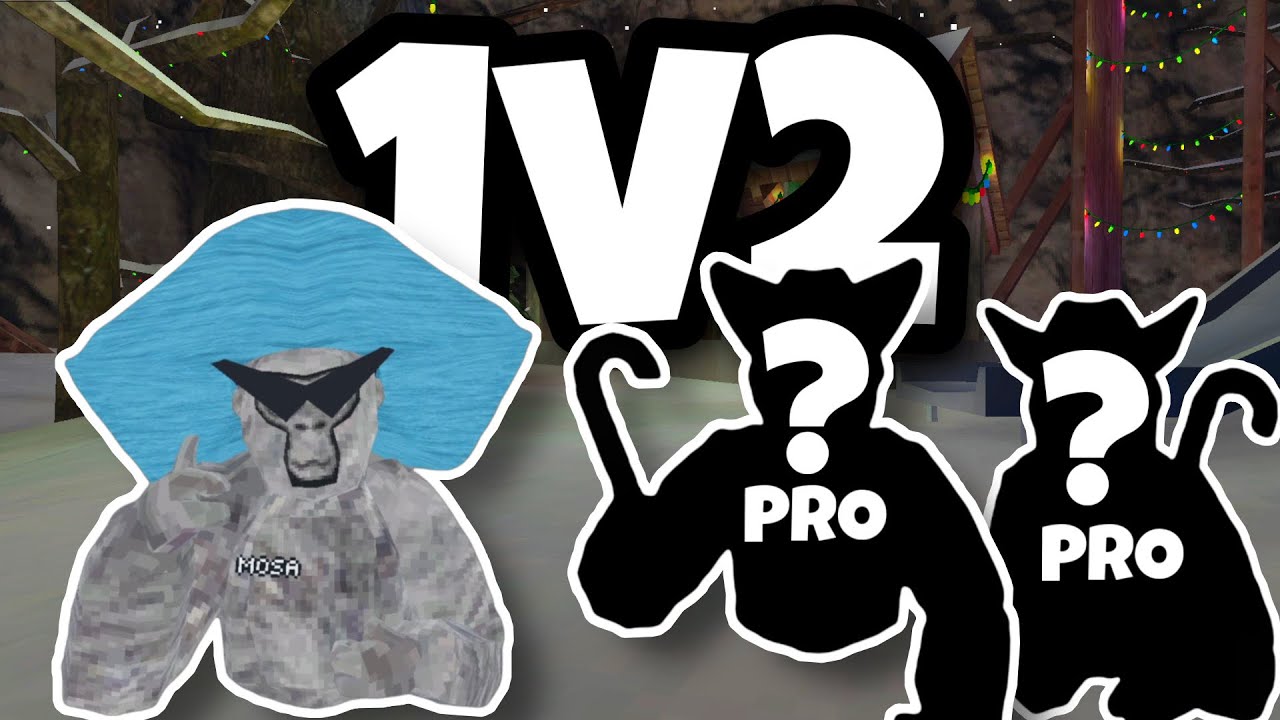 So I 1v2'd a PRO Team (Gorilla Tag VR) - YouTube