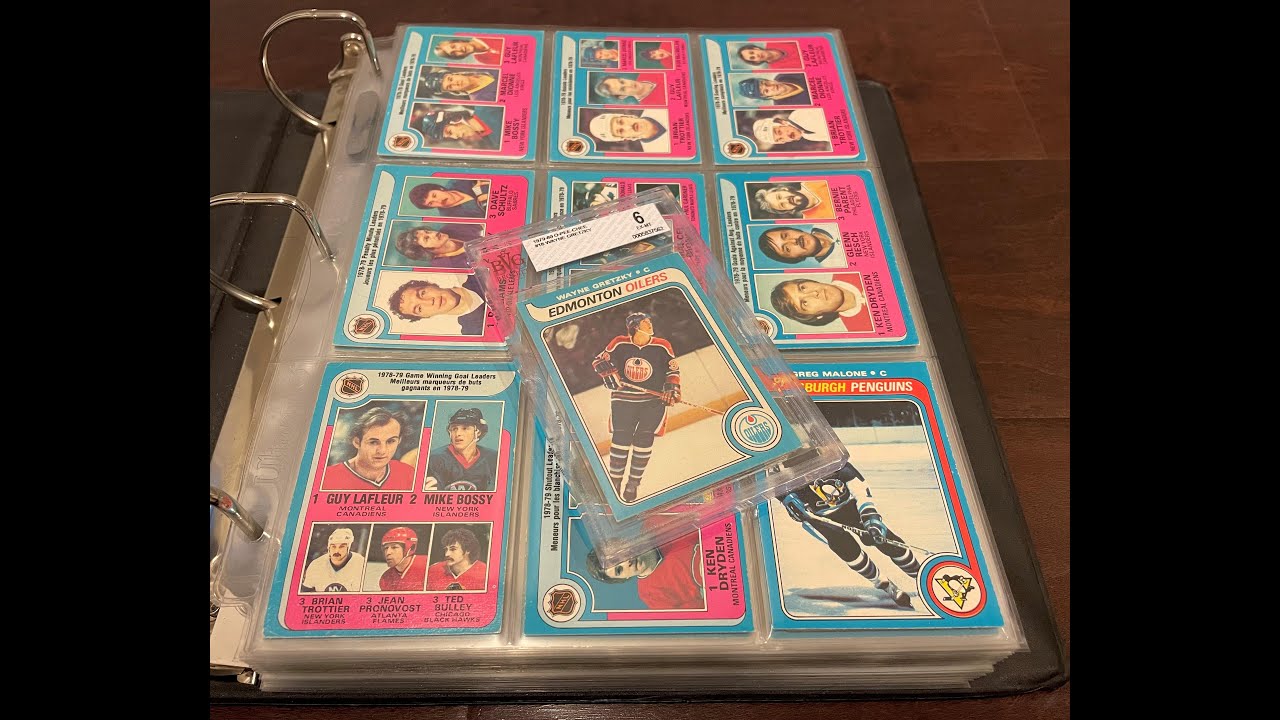 1979-1981 OPC Hockey Sets with BVG 6 1979-80 Wayne Gretzky Rookie Card ...