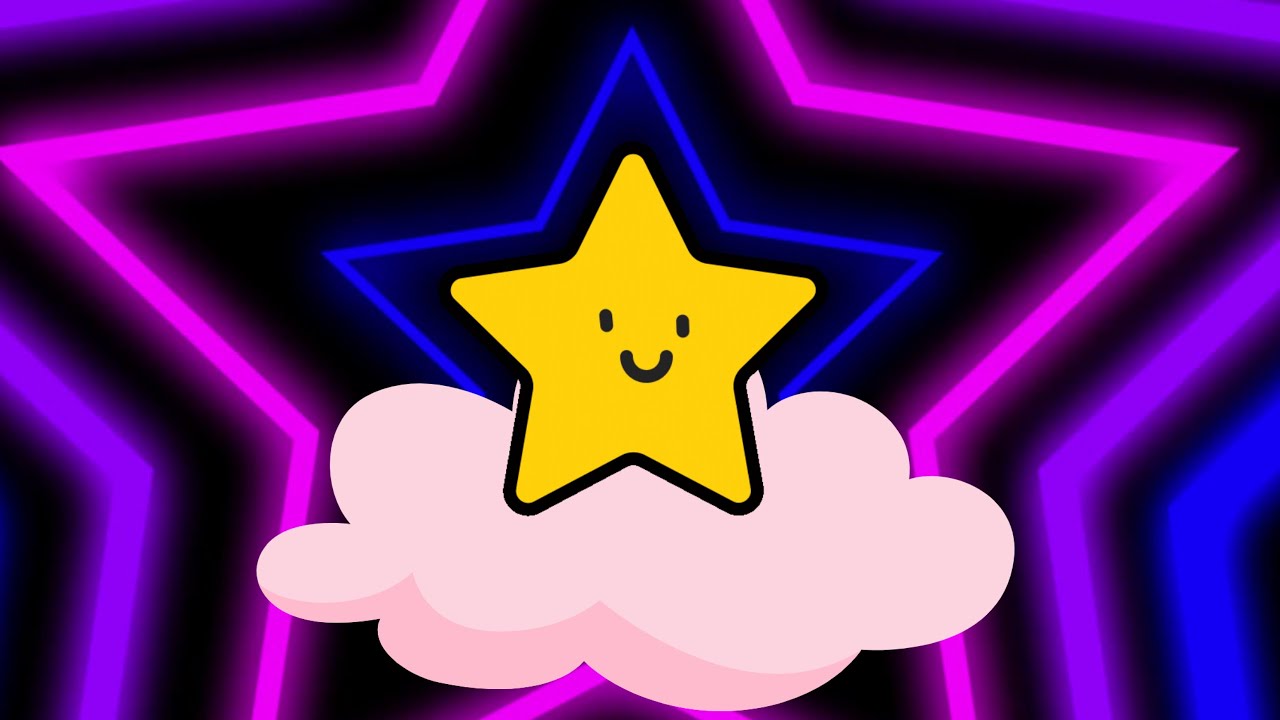 Twinkle Twinkle Little Star | Cute Stars for Kids | Nursery Rhymes ...