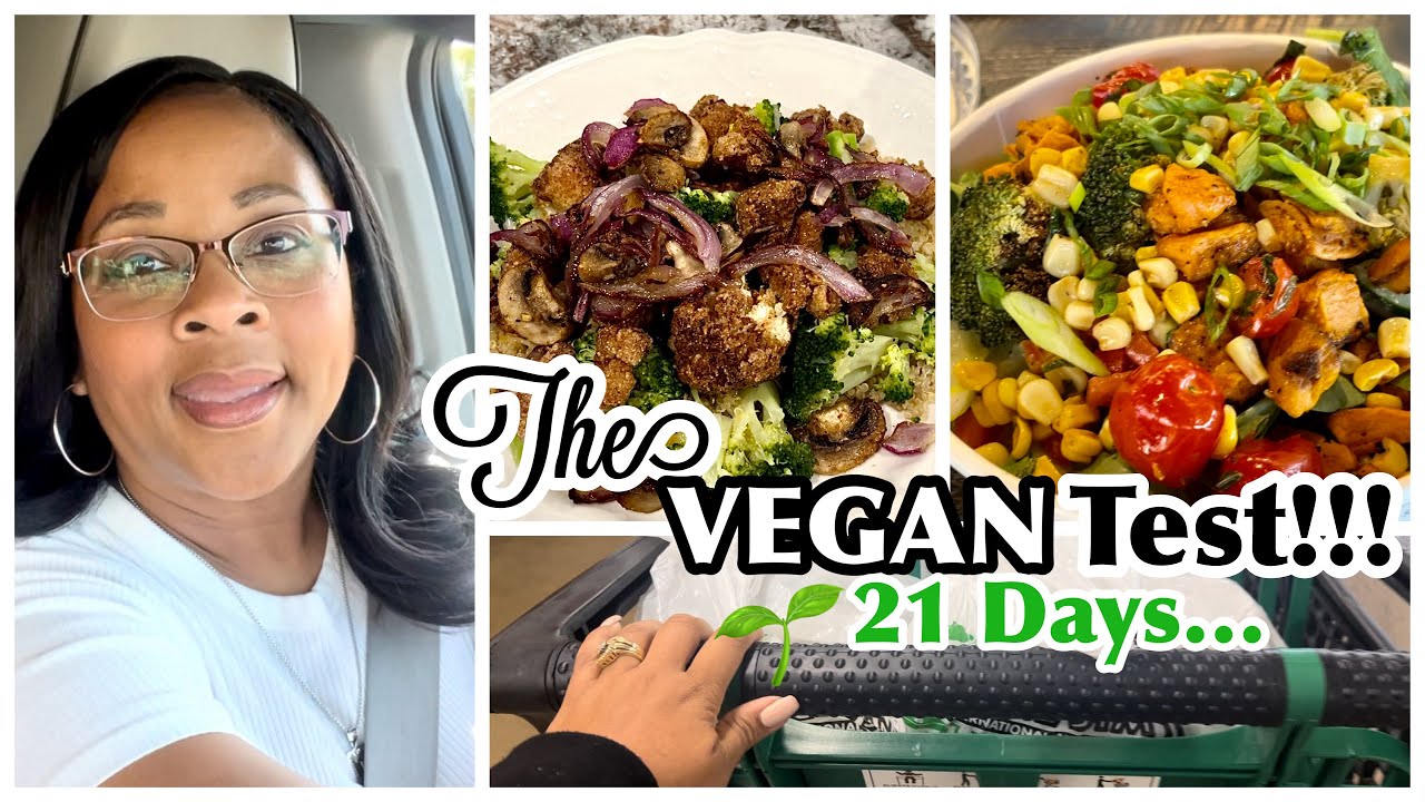 WEEKLY VLOG: 21 DAY VEGAN UPDATE + Vegan Meal Ideas + Exercise Routine ...