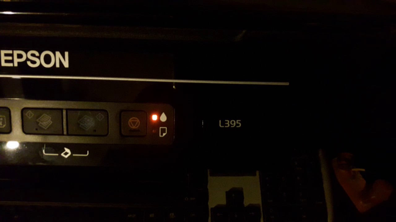 Epson L395 Erro Led Red part 1 - YouTube