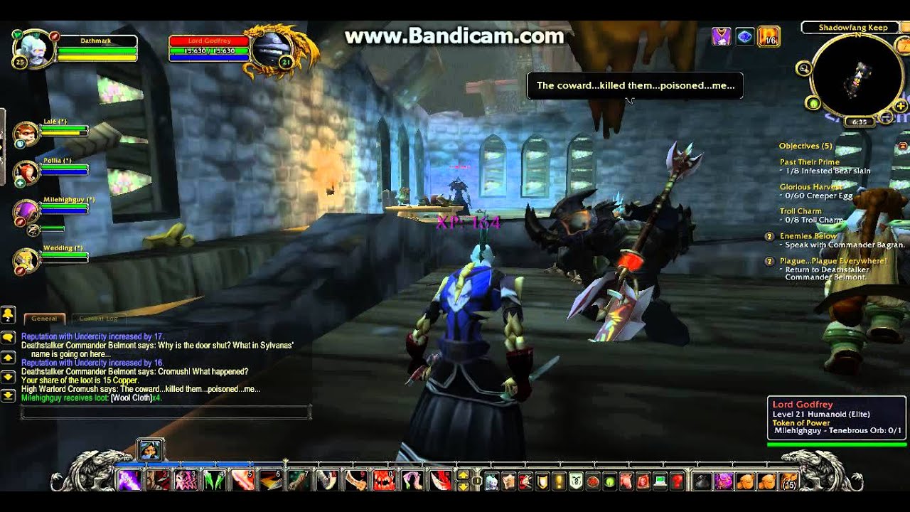 World of Warcraft: Dungeon- Shadowfang Keep (part 3/3 + Lord Godfrey ...