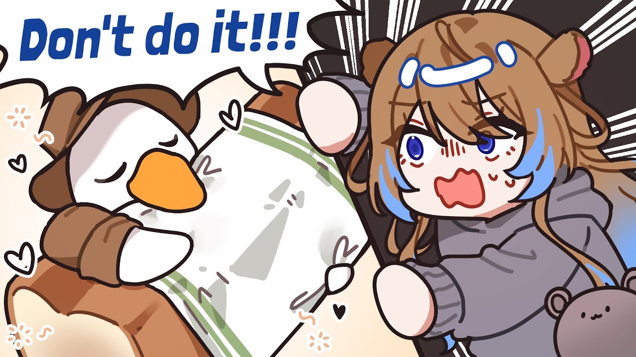 Don't feed divorced ducks bread [Rowa Arctos | VTuber Clips] - YouTube