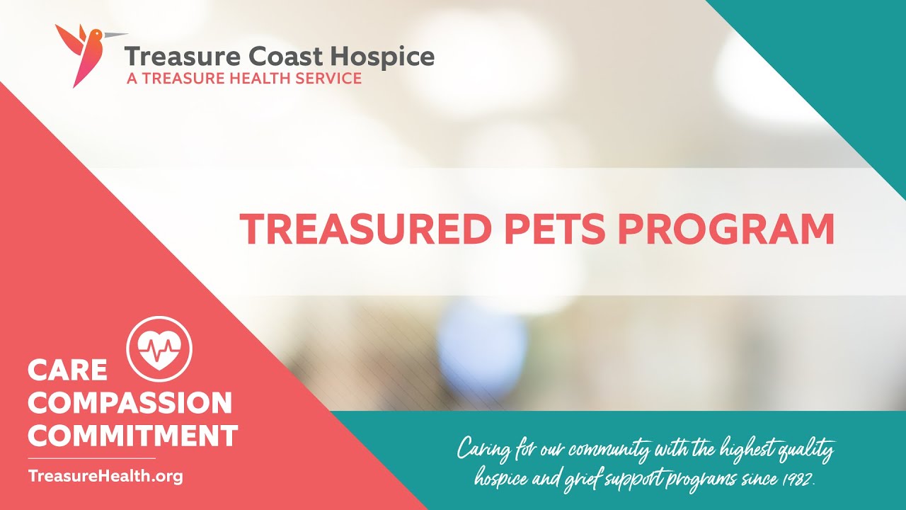 Treasure Coast Hospice Treasured Pets - YouTube