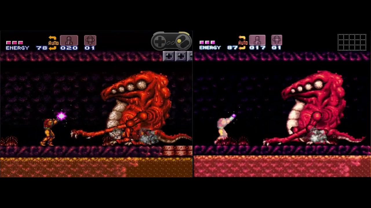 Super Metroid 100% Early Croc Comparison ShinyZeni 1:13:58 vs 1:14:02 ...