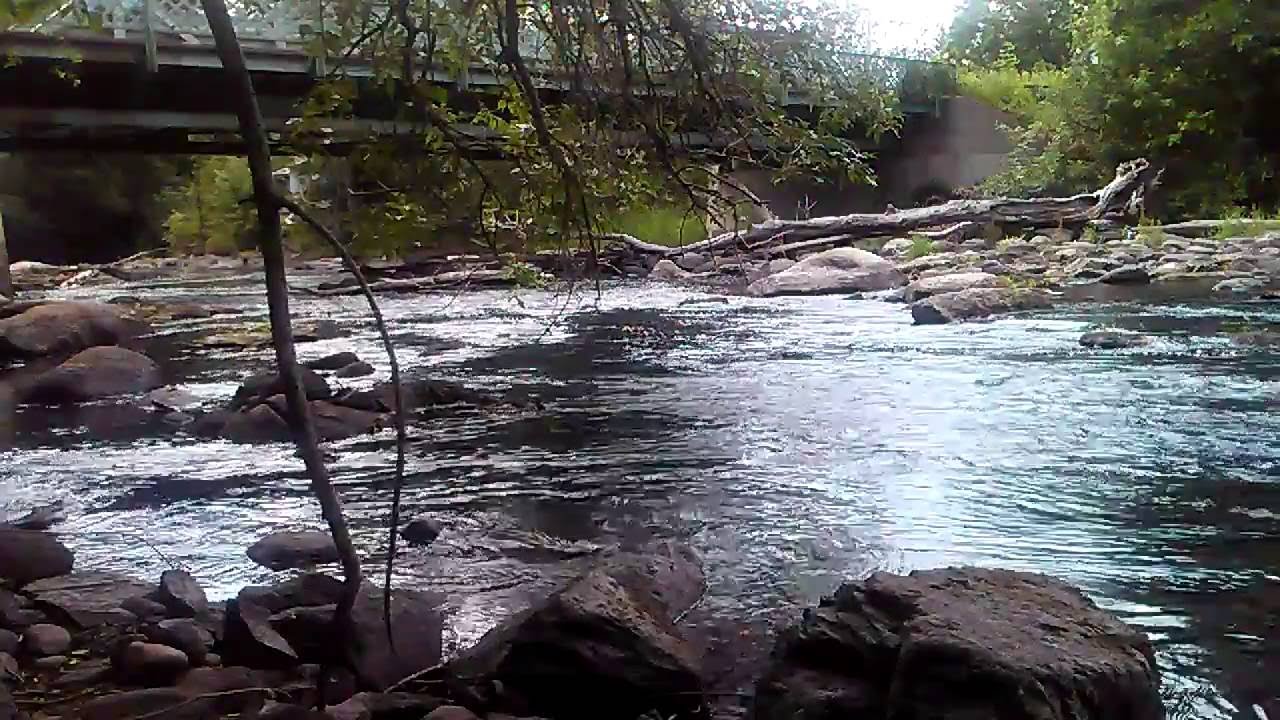 Sebasticook River(East Branch) in Detroit, Maine. - YouTube
