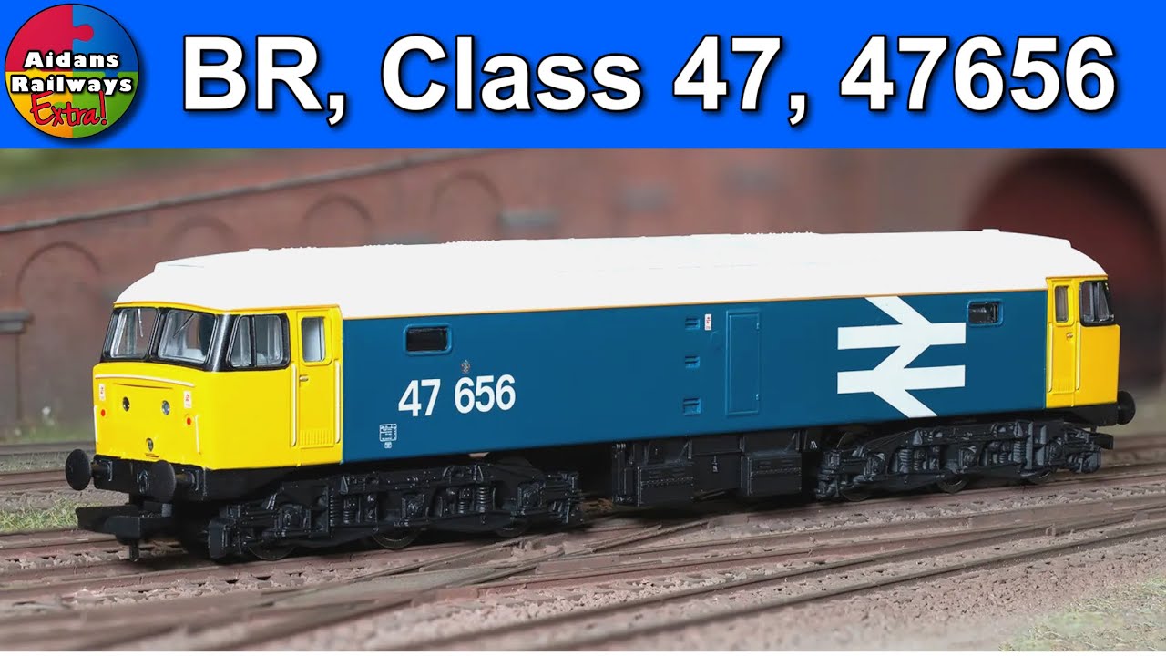 Hornby RailRoad Plus British Rail Class 47, Co-Co, 47656 | Hornby ...