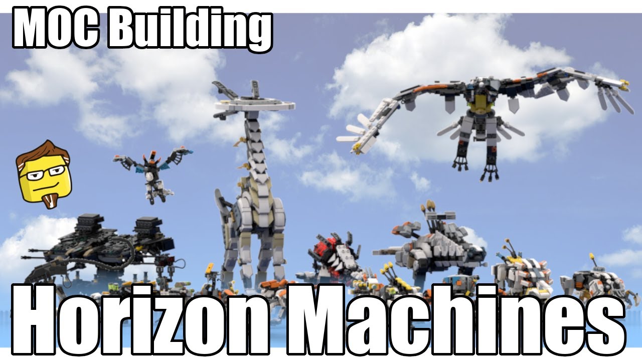 LEGO MOC Building: Horizon Zero Dawn Machines - YouTube