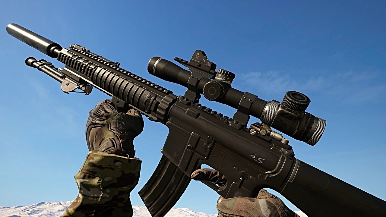 MK12 DMR - Urban Combat - Squad Super Mod - YouTube