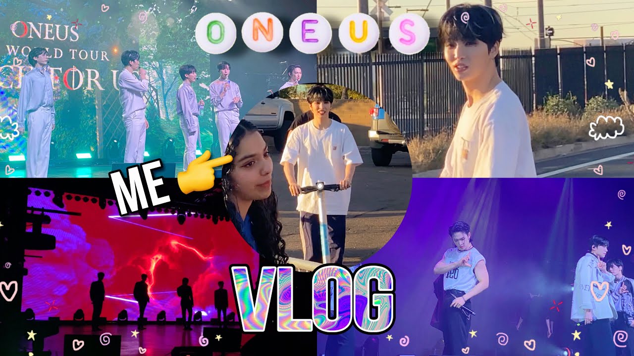 ONEUS (원어스) 1ST WORLD TOUR 'REACH FOR US' CONCERT VLOG IN PHOENIX - YouTube