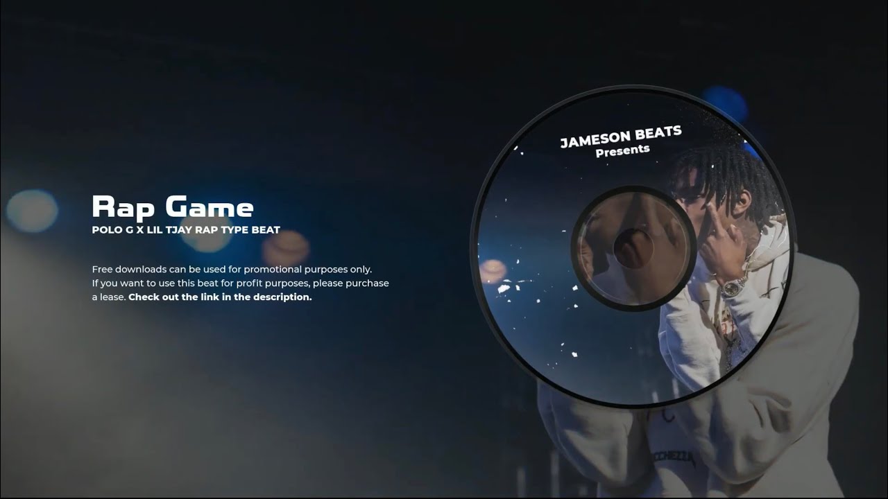 [FREE FOR PROFIT] Lil Tjay x Polo G Rap Type Beat - "Rap Game" - YouTube