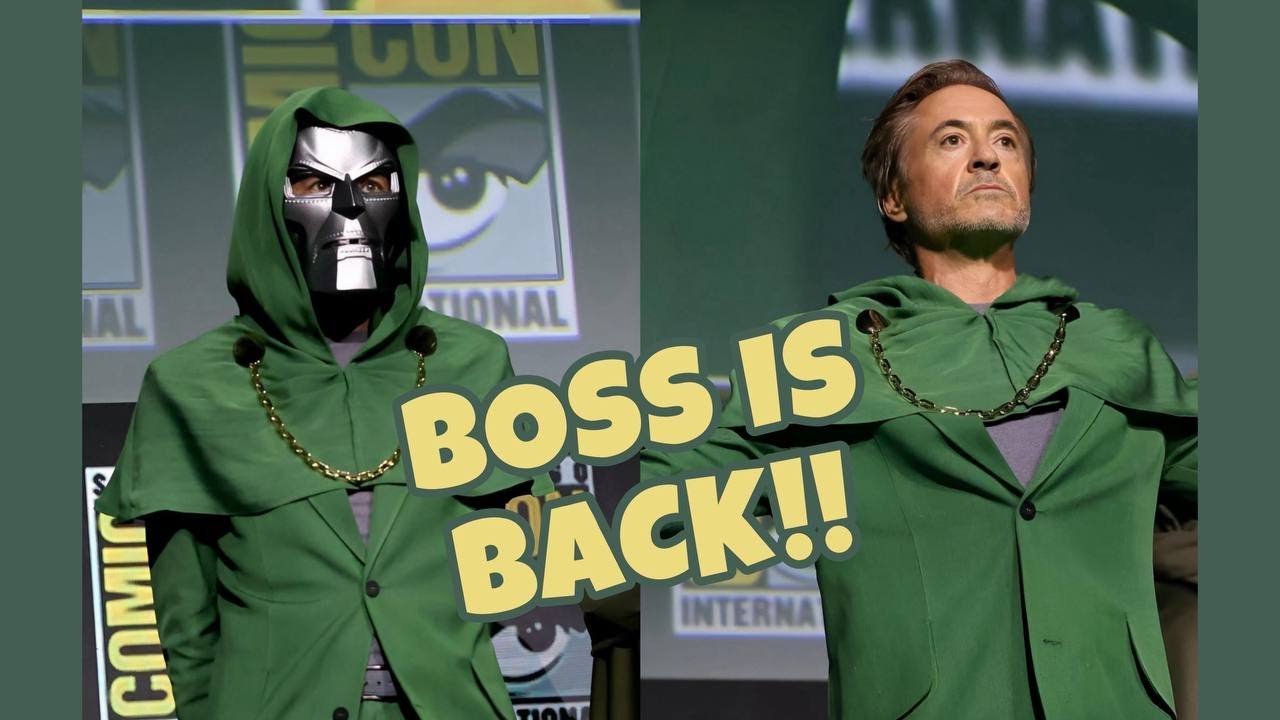 RDJ Returns as DR DOOM! ⋮ Marvel Comic Con 2024 Announcement - YouTube