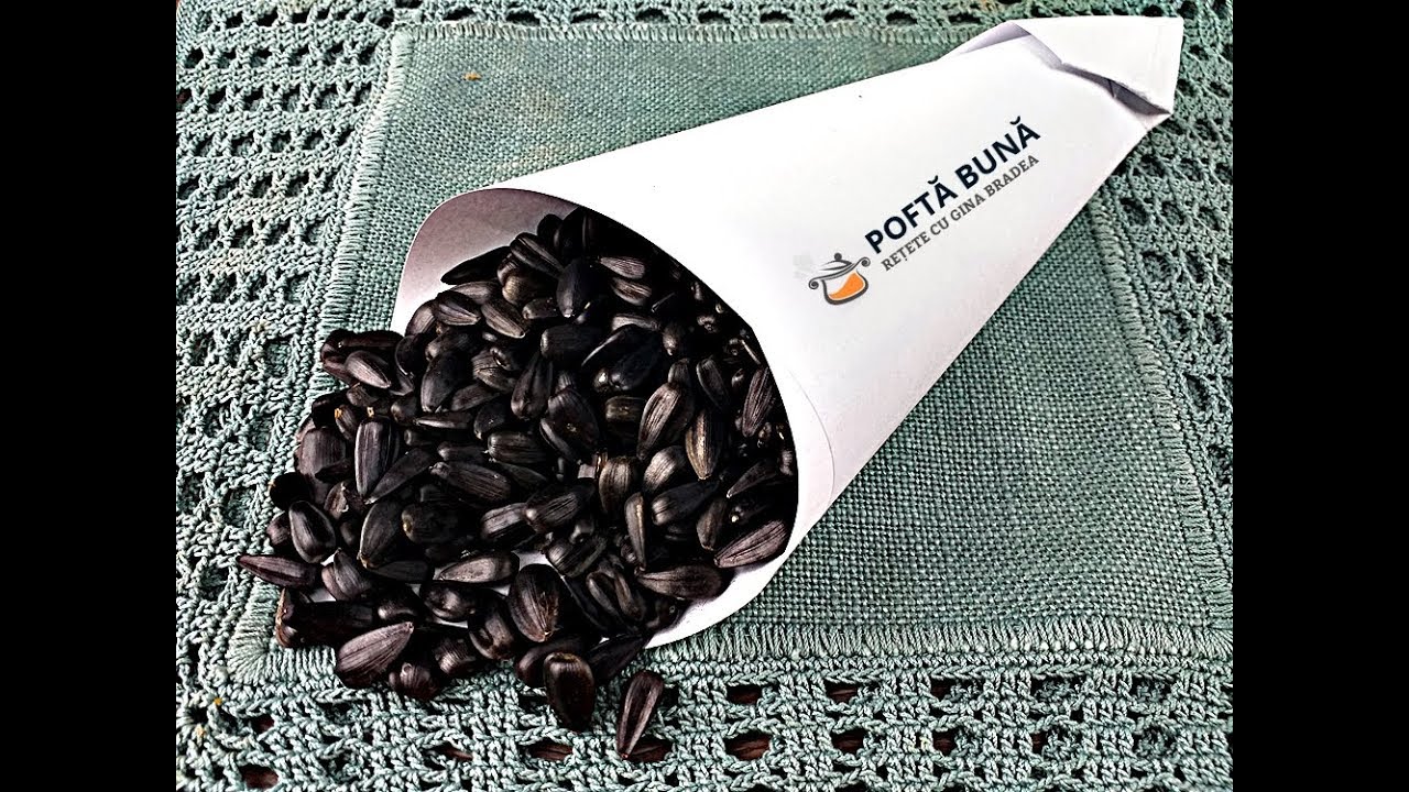 Cum se fac acasa cele mai bune seminte prajite cu sare - YouTube