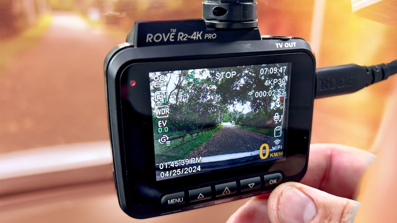 ROVE R2-4K Dash Cam Great Quality Video & Amazing Features! Built-in ...