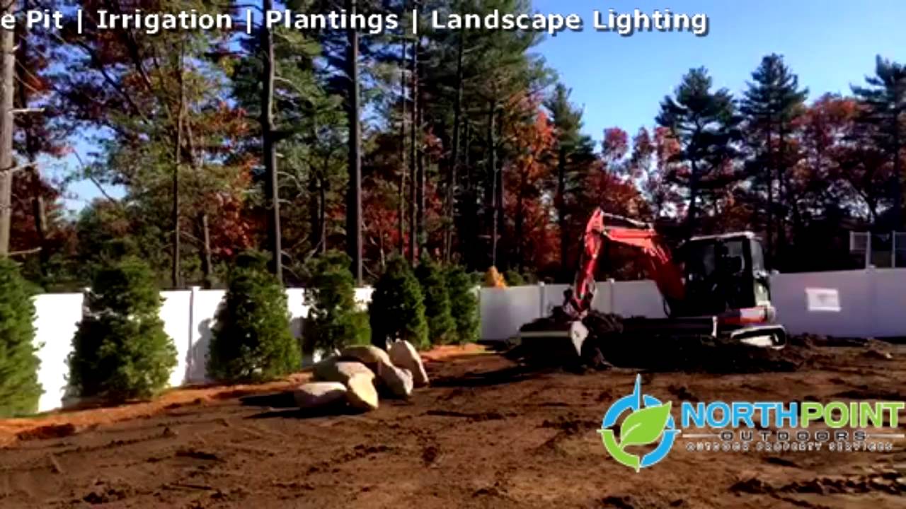 Excavator Grading Time Lapse - YouTube