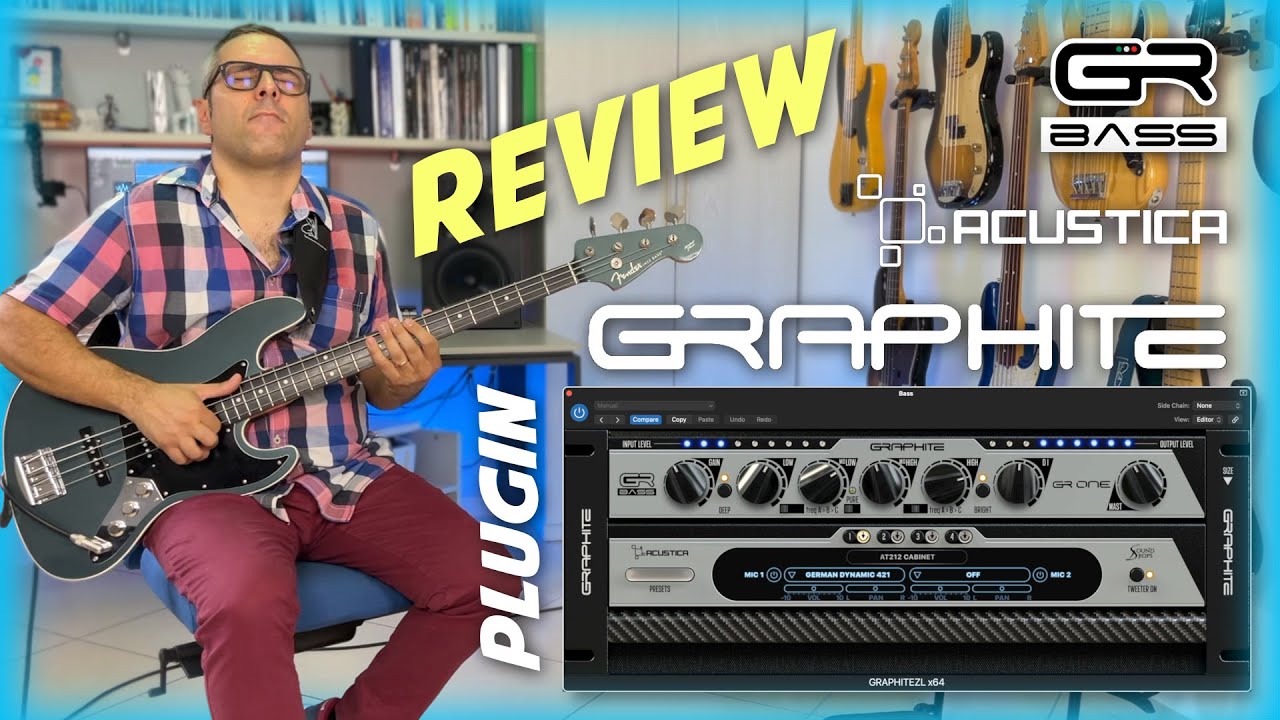 Un ampli GRBass a portata di mouse! - GRAPHITE bass amp emulator plugin ...