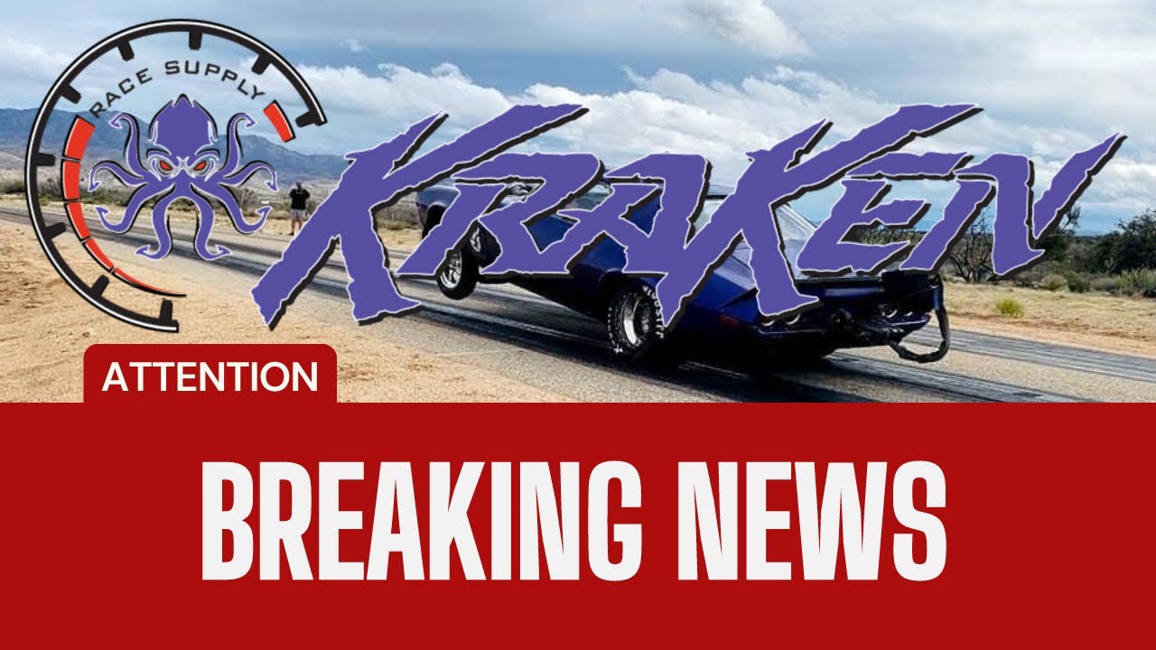 Breaking News In The World Of Kraken Racing - YouTube