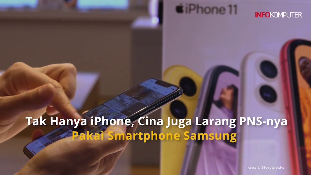Tak Hanya iPhone, Cina Juga Larang PNS-nya Pakai Smartphone Samsung - YouTube