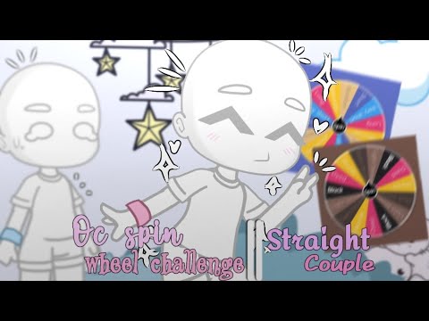 Making OC's using spinning wheel challenge•||Couple edition!||Gacha ...