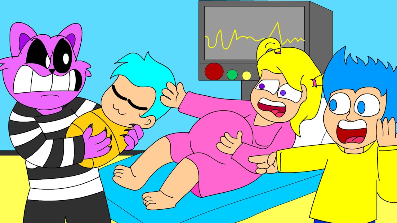 MI NOVIA VA A TENER UN BEBE Y CATNAP SE LO QUIERE LLEVAR - YouTube