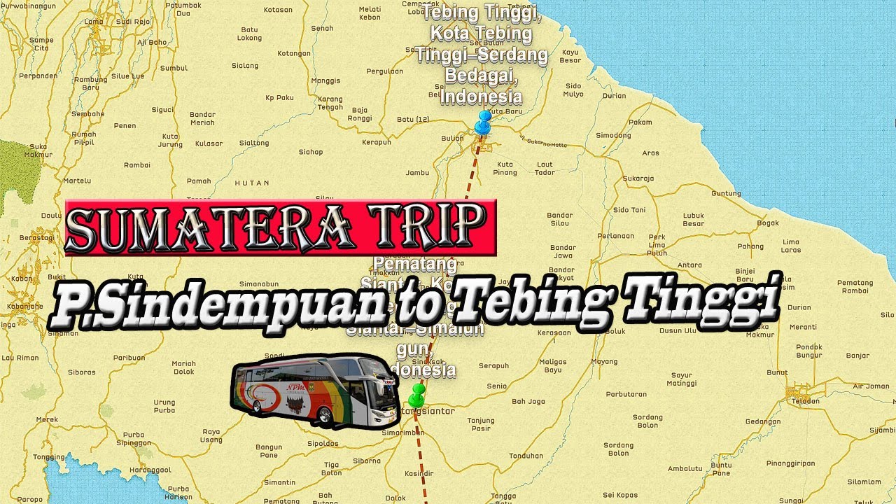 Euro Truck Simulator 2 Mod Map Sumatera | PADANG SINDEMPUAN KE TEBING ...