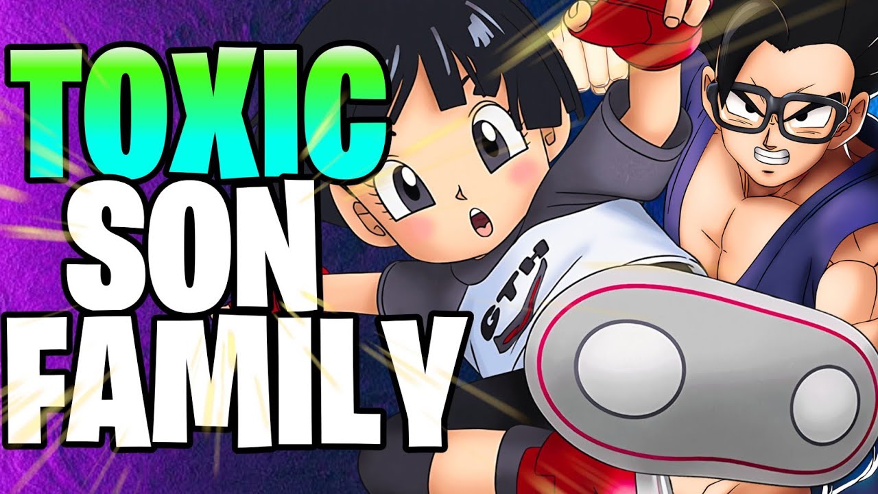 THIS IS THE TOXIC SON FAMILY TEAM💀(DraGon ball LEGENDS) - YouTube