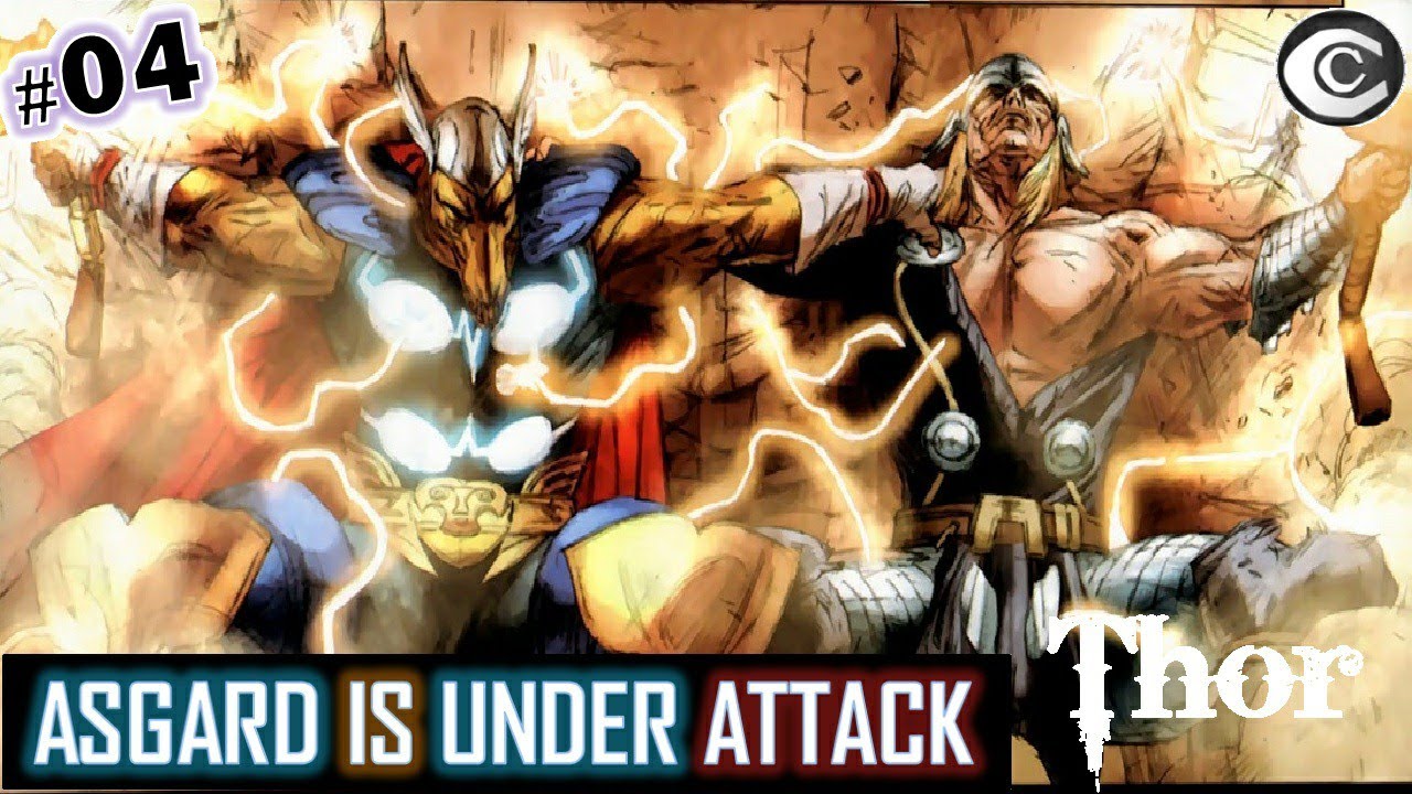 ASGARD IS UNDER ATTACK 04 : Thor VS Skrulls Explained In Hindi ...