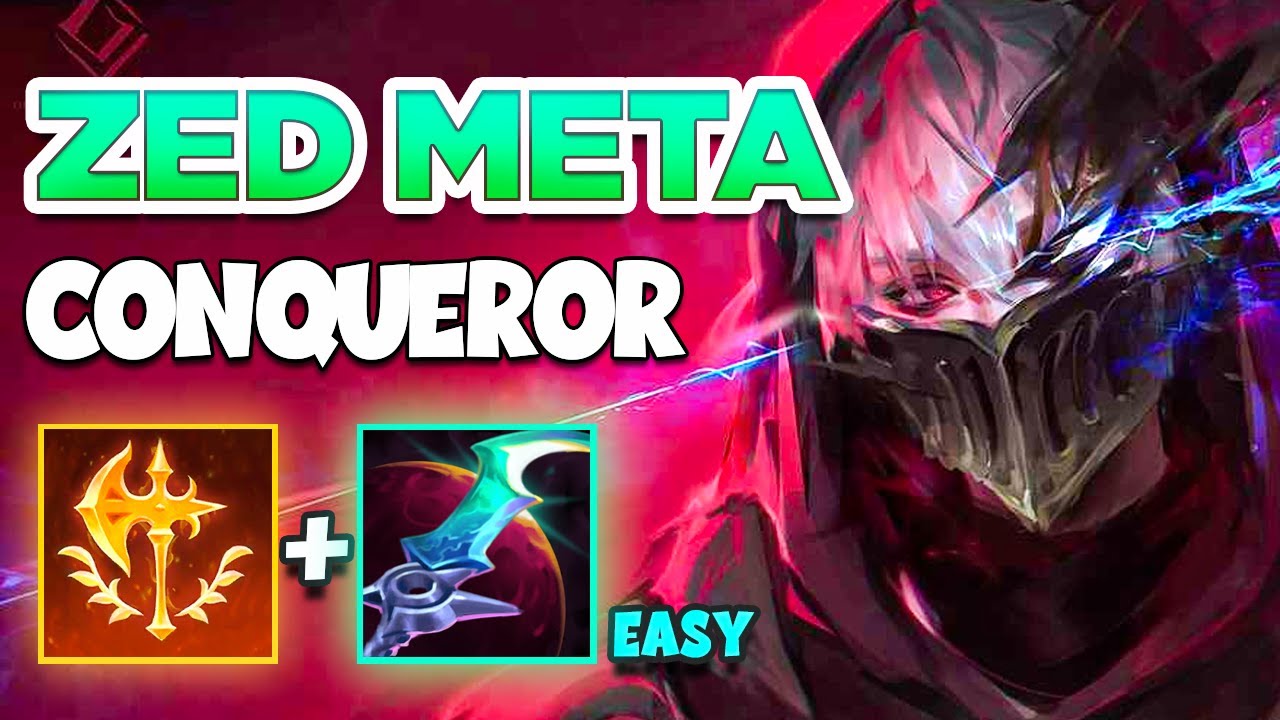 NEW CONQUEROR ZED JUNGLE META IS OP - YouTube