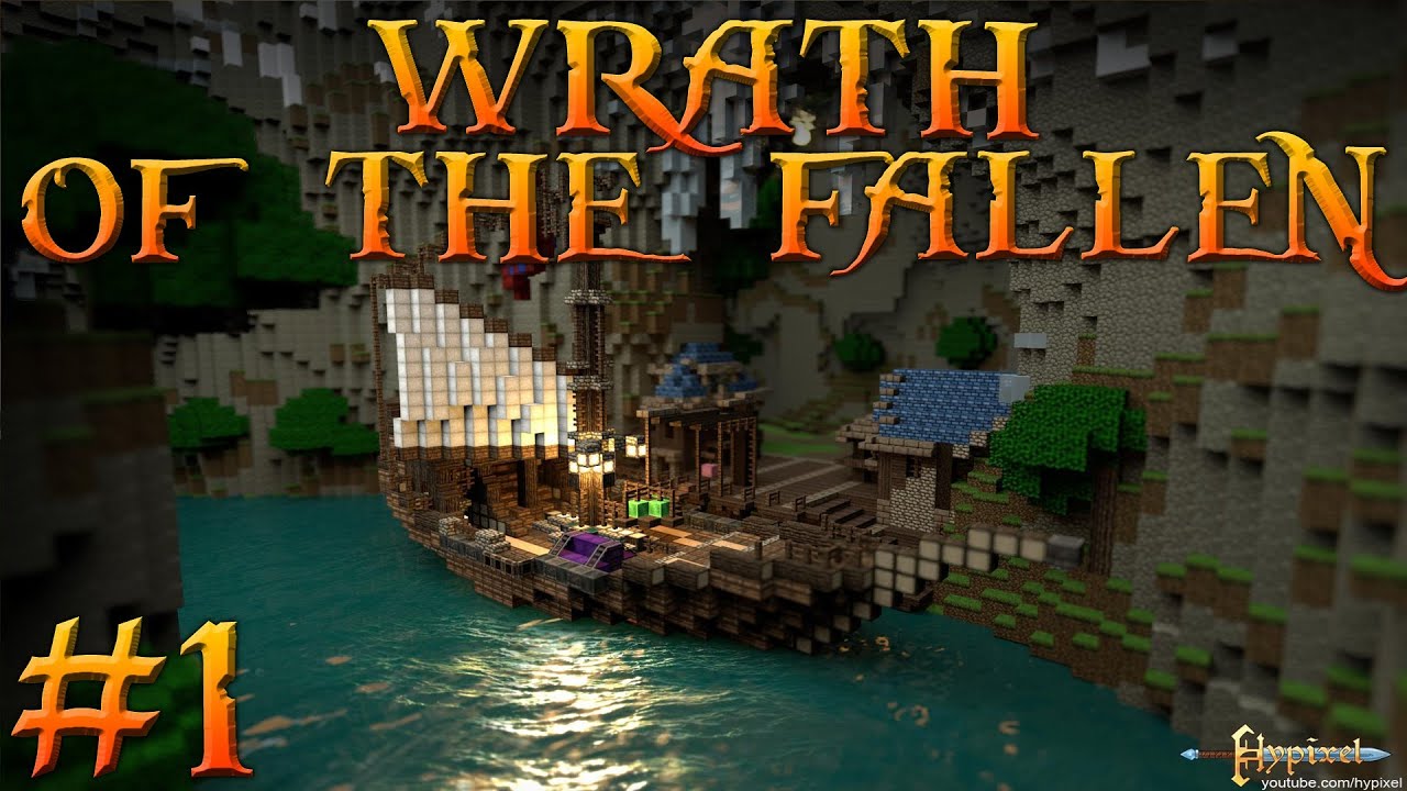 Minecraft: Wrath of The Fallen [#1] ft. EvilBadDay - Epic Map! - YouTube