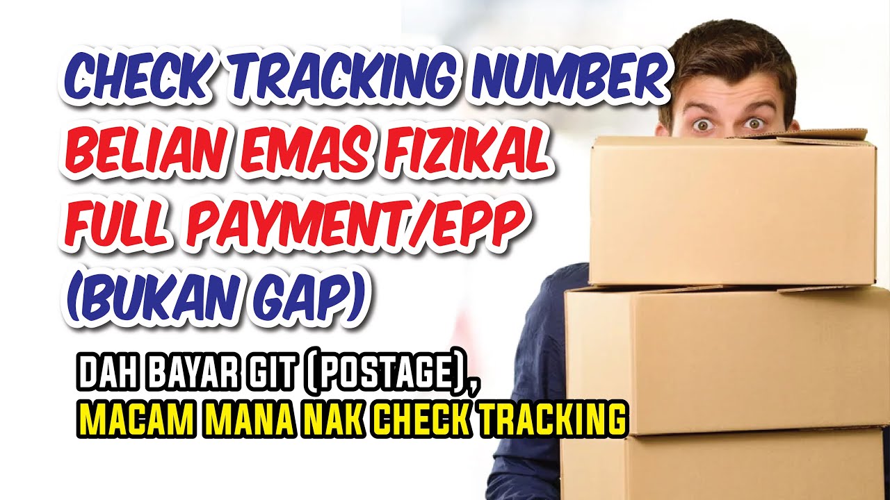 CARA CHECK TRACKING NO. PEMBELIAN EMAS PUBLIC GOLD - YouTube