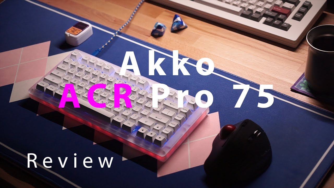 Akko ACR Pro 75, CS Crystal Review, Tape mod. Best Budget? - YouTube
