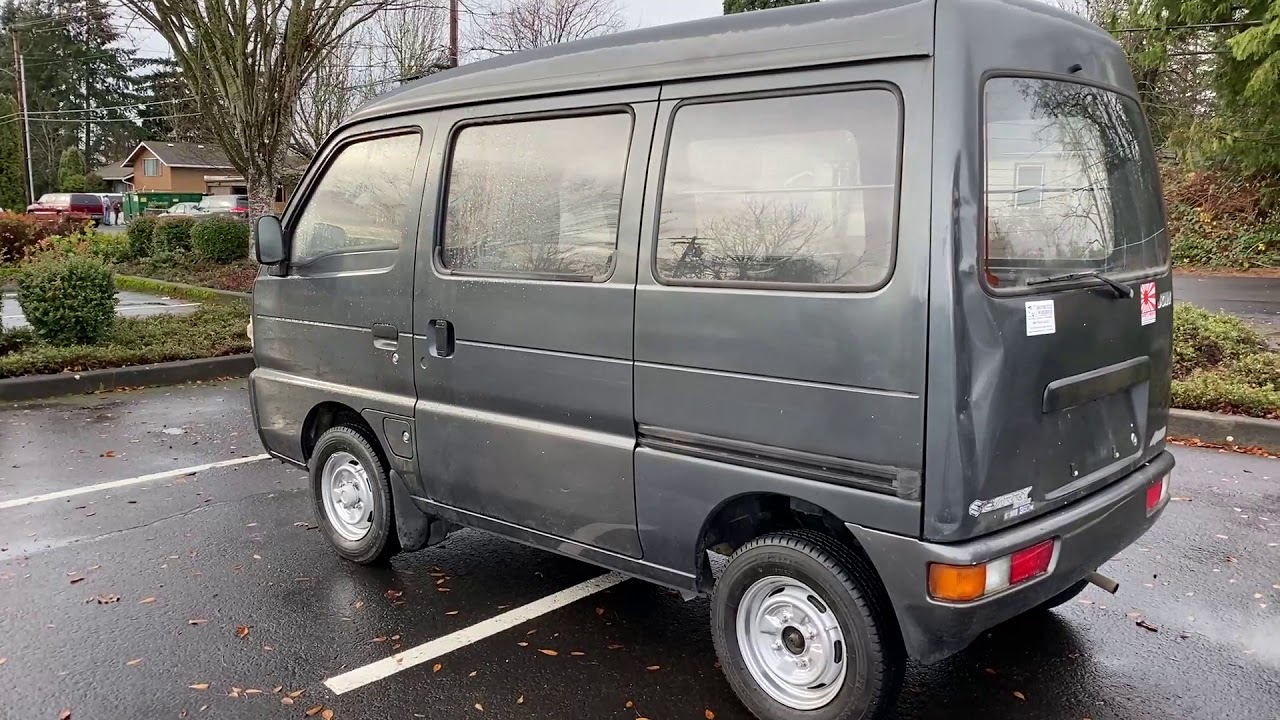 1993 Suzuki Every Mini Van 4x4 - YouTube