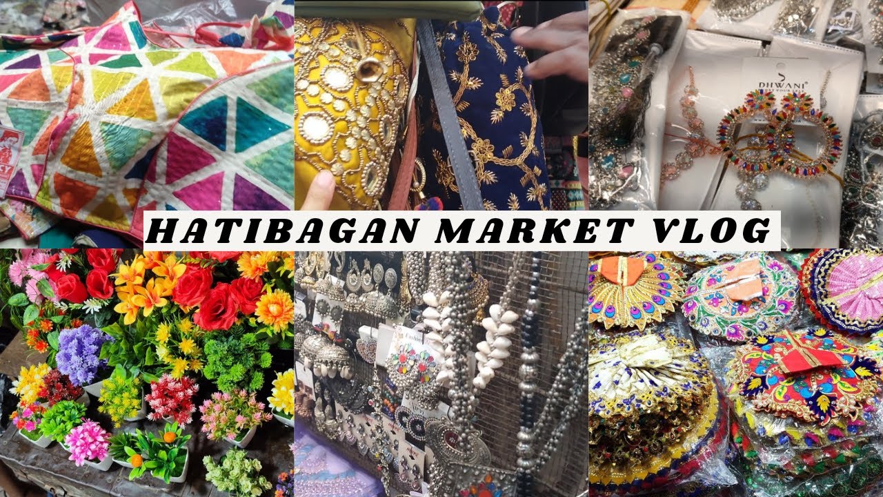 Hatibagan Shopping Vlog | Hatibagan Market in Kolkata | Durga Pujo ...