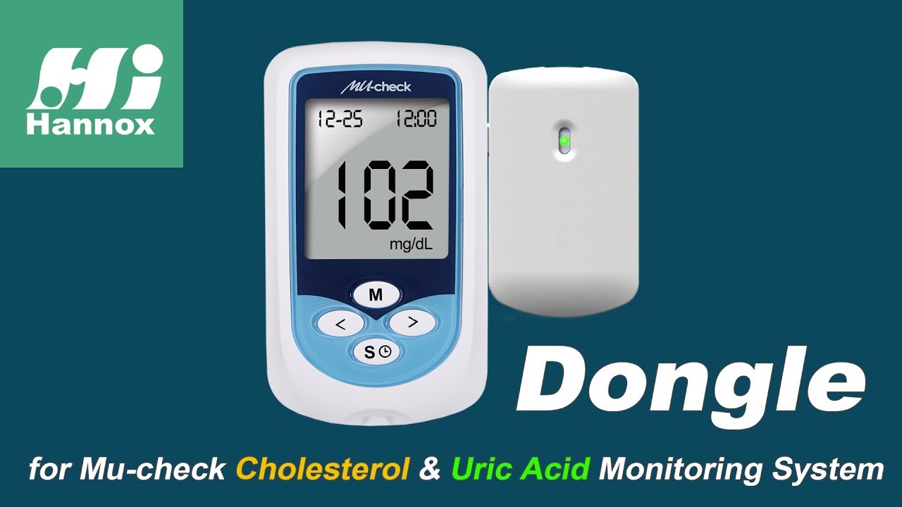 How to use Mu-Check to test your uric acid or cholesterol - YouTube