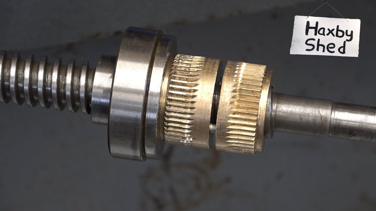 HS214 Harrison universal mill table nut – Part 5 - YouTube